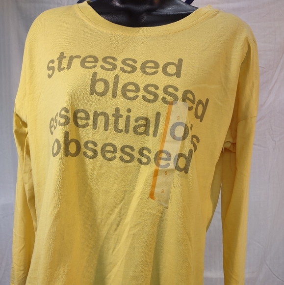 Doe | Tops | 246 Doe Tee Shirt Sm Yellow | Poshmark